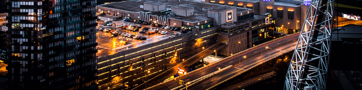 Multi level Parking Lot - LinkedIn Background - Get some inspiration!