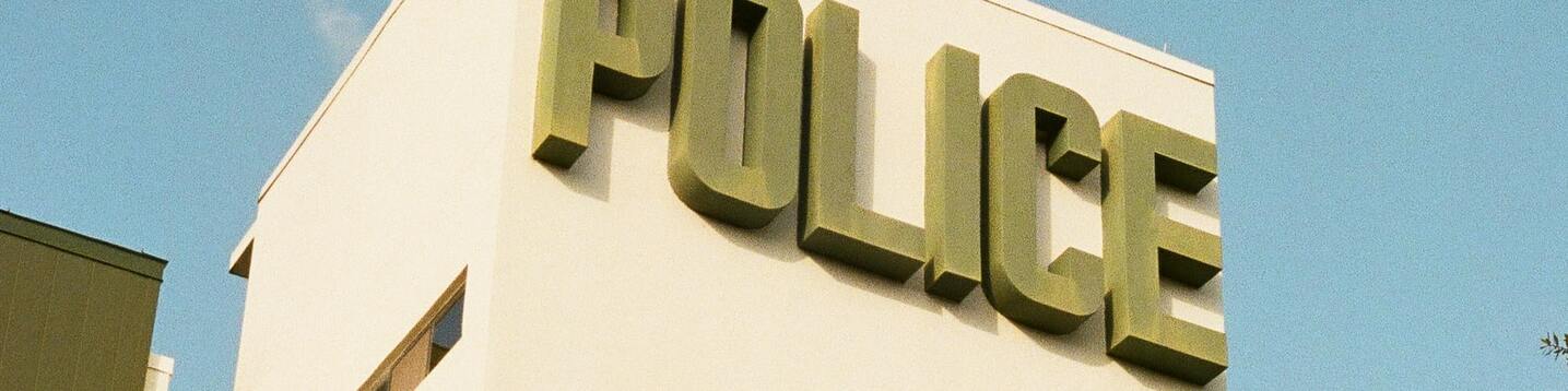 Police Station With Police Word - LinkedIn Background - Get some ...