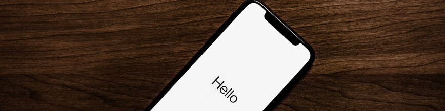 Apple iPhone Hello - LinkedIn Background - Get some inspiration!