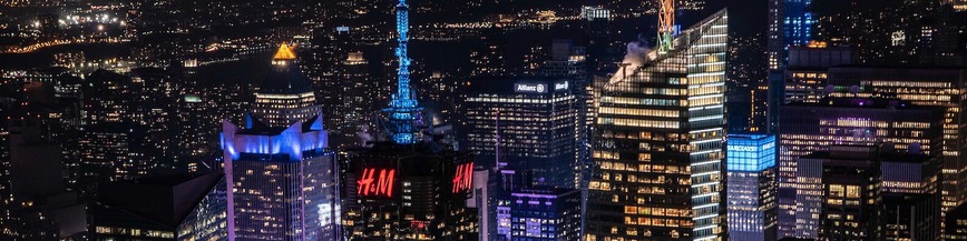 Looking At The City Lights - LinkedIn Background - Get some inspiration!