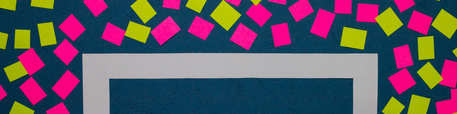 Board Full Of Plain Post It Note - LinkedIn Background - Get some ...